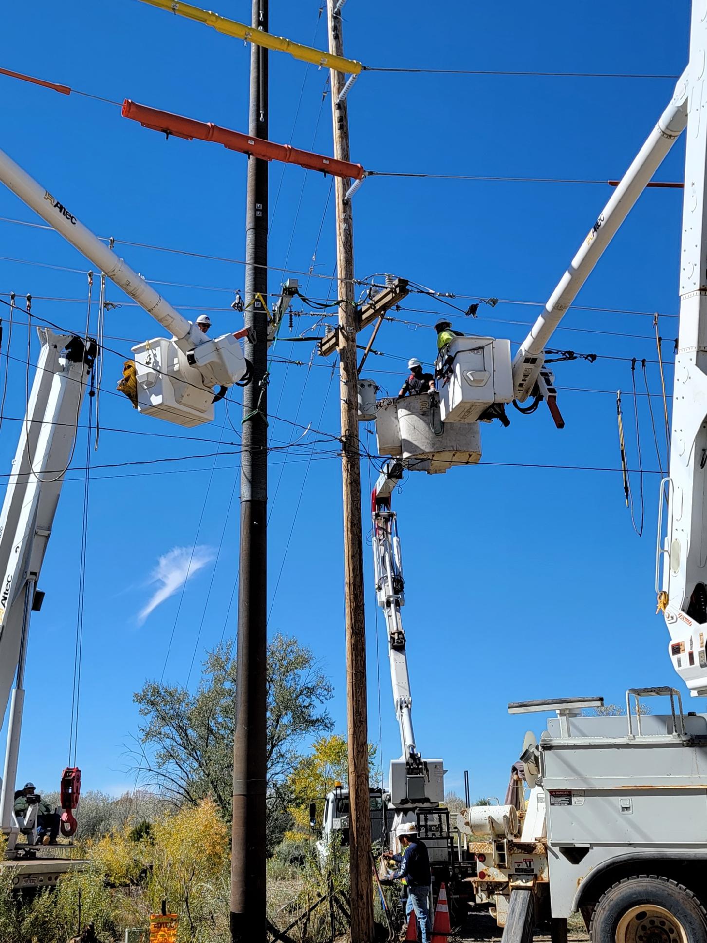 69 kV KCEC Transmission Pole Replacement 10/21/2022 Time: 1:30 p.m ...