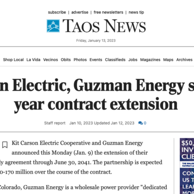 News - Kit Carson Electric Cooperative