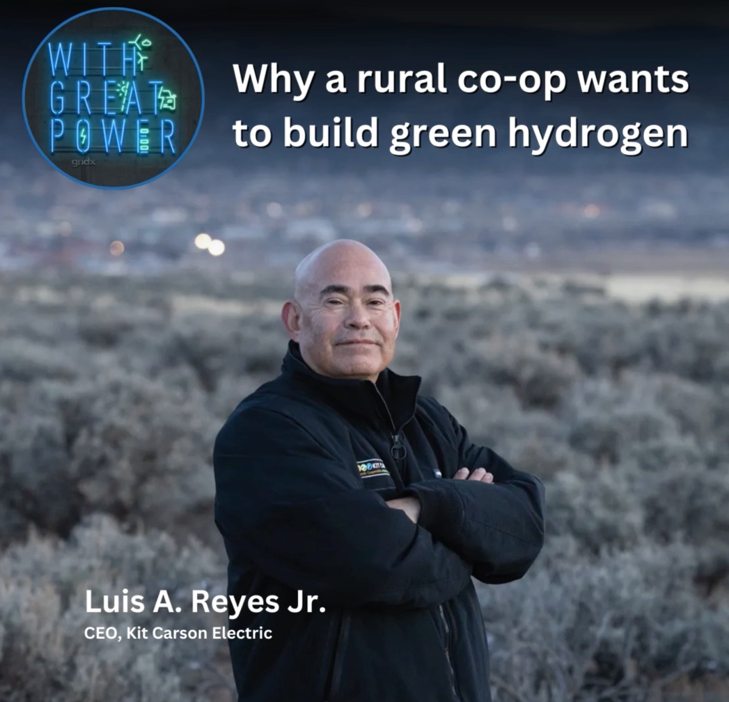 Why a rural co-op wants green hydrogen with Luis A. Reyes - Kit Carson ...