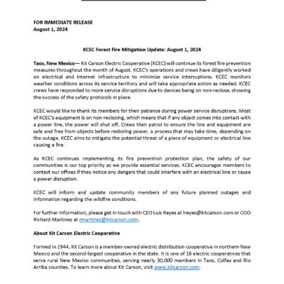 Kit Carson Propane - Kit Carson Electric Cooperative